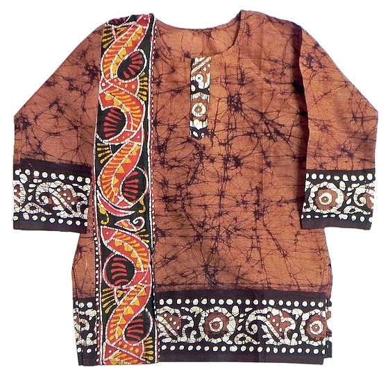 Buy Online Cotton Batik Kurta