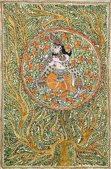 Krishna - Center of the Cosmic Tree