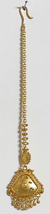 Gold Plated Maang Tikka