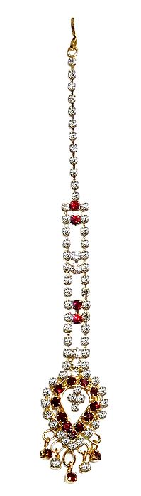 Buy Stone Studded Mang Tika