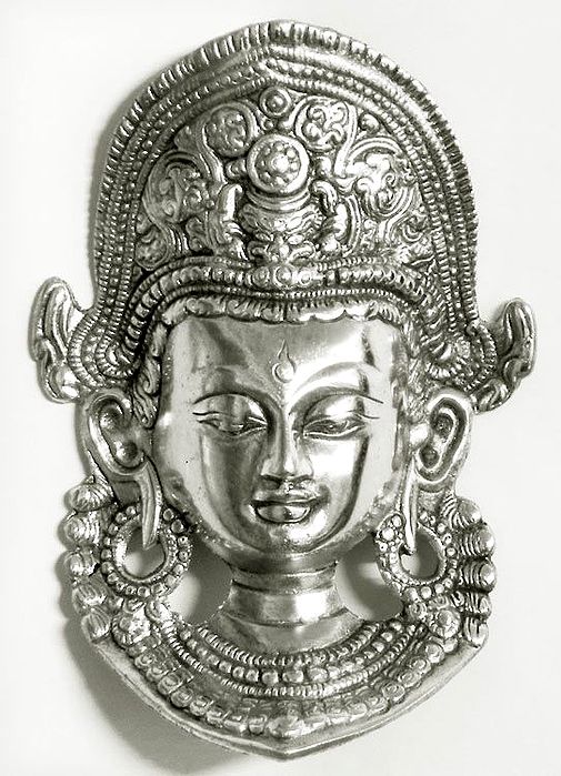 Goddess Tara Face - Wall Hanging Mask