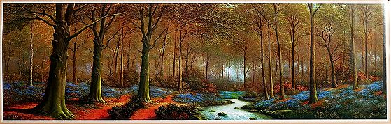 Riverside Forest - Poster