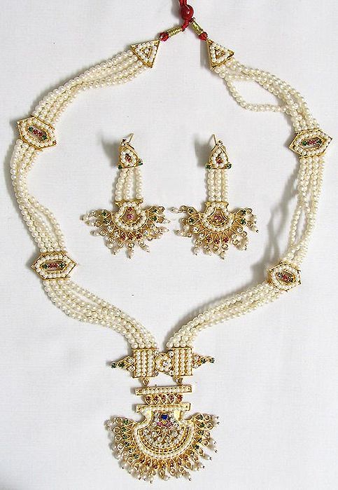 Stone Studded Bead Jewelry