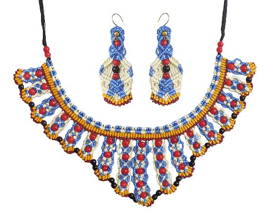 Macrame Thread Necklace