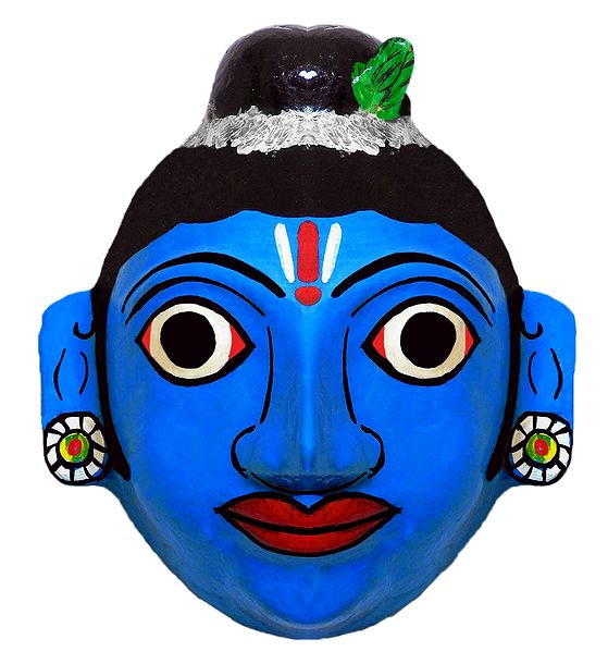 Krishna Cheriyal Mask from Telengana