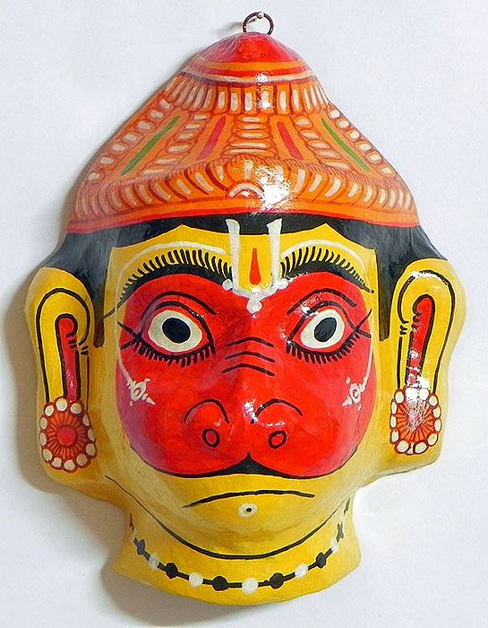 Hanuman Mask - Wall Hanging