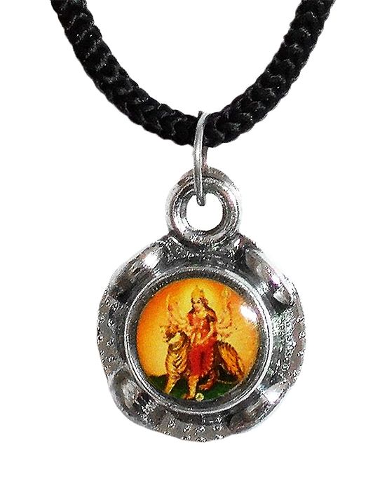 Double Sided Deity Pendant with Black Cord
