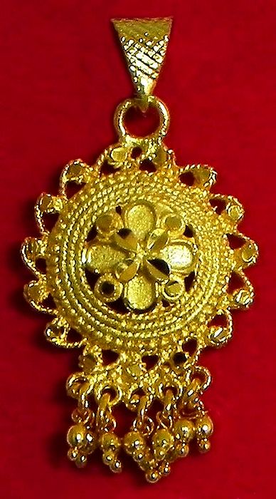 Gold Plated Pendant