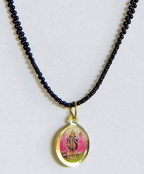 Black Chain with Kali Pendant