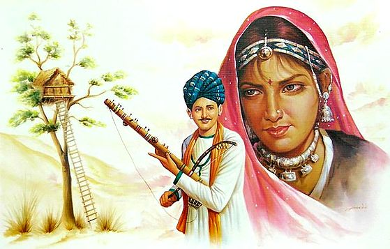 Banjara Musician - Poster
