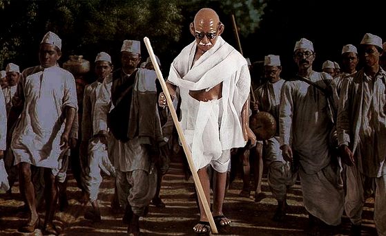 Mahatma Gandhi in Dandi March - Photo Print on Paper