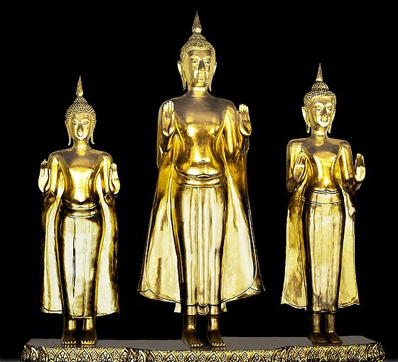 3 Buddha Statues - Photo Print