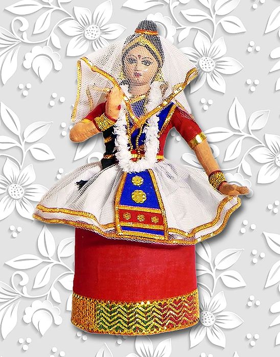 Manipuri Dancer Photo - Unframed Photo Print on Paper