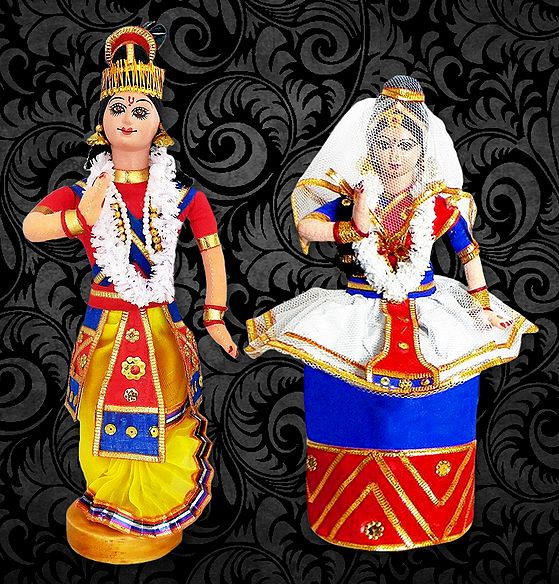 Manipuri Dancer - Unframed Photo Print on Paper