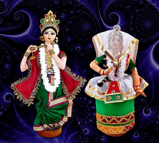 Manipuri Dancers Photo - Unframed Photo Print on Paper