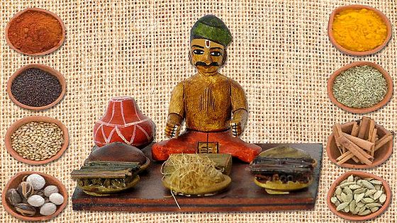 Spice Seller Photo - Unframed Photo Print on Paper