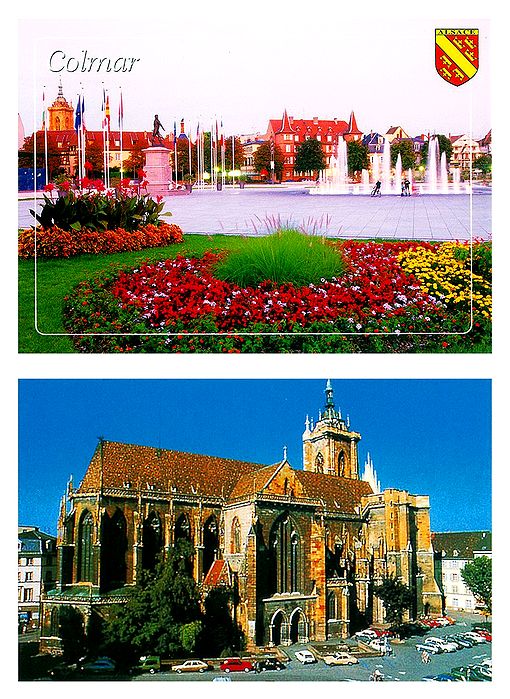 Colmar, France - 2 Postcards