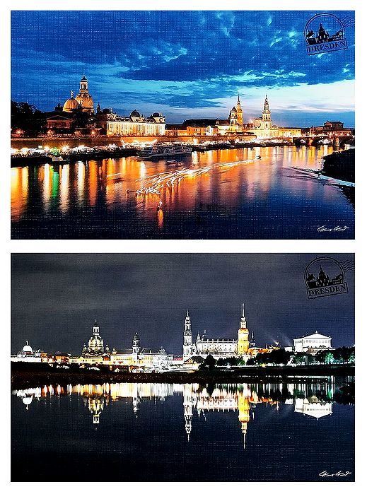 Dresden, Germany- 2 Postcards