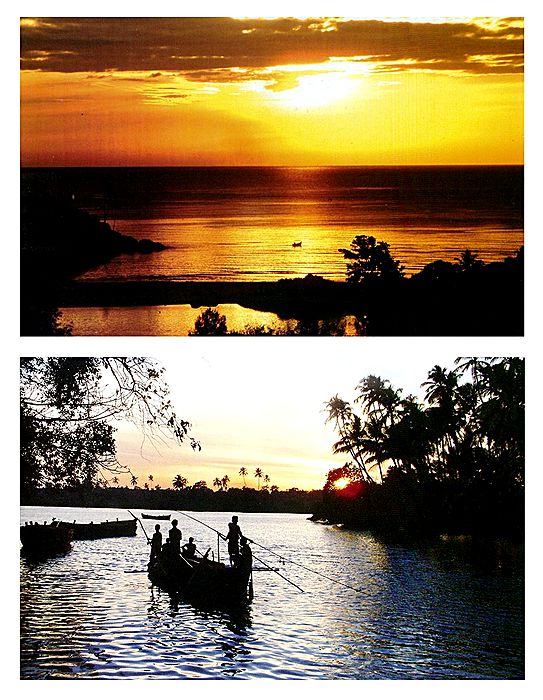 Colvale River and Mobor Beach, Goa