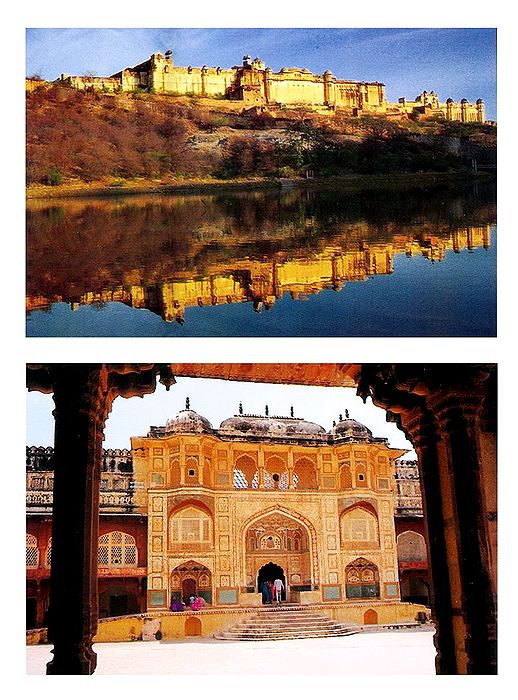 Amber Fort and Ganesh Pol, Jaipur