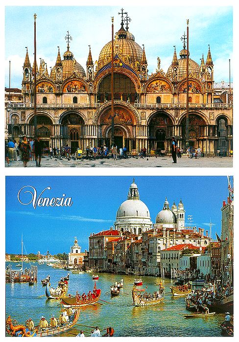 Travel Poscards - 2 Postcards