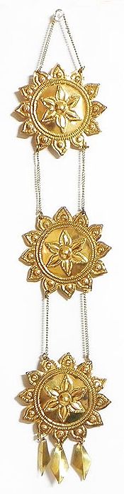 Brass Chandmala to Hang from Deity's Hand