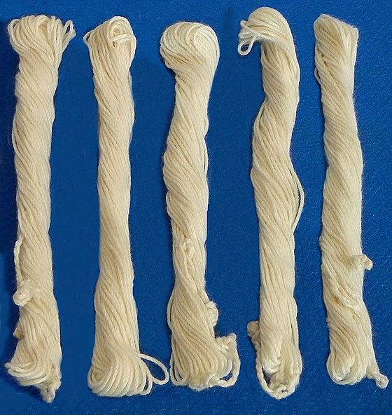 White Yajnapaveet - Hindu Sacred Thread - 5 Pairs