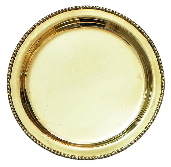Brass Plain Thali