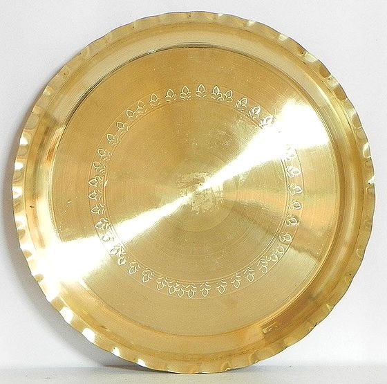 Brass Puja Thali