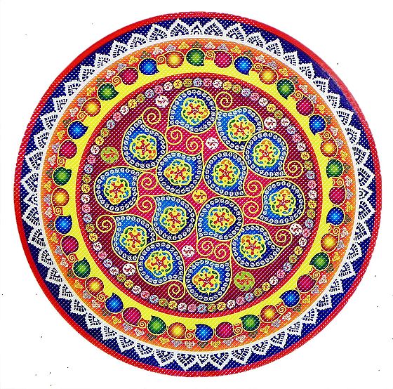 Rangoli Paper Sticker