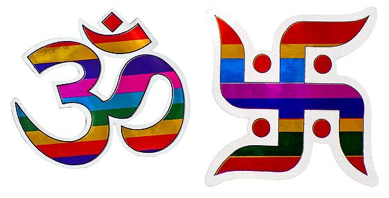 Buy Om and Swastik - Hindu Symbol