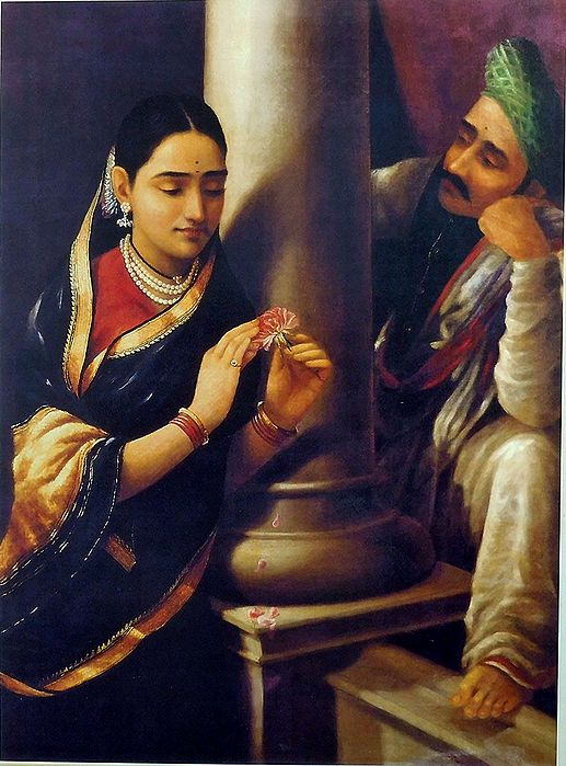 Raja Ravi Varma Painting Reprint on Paper