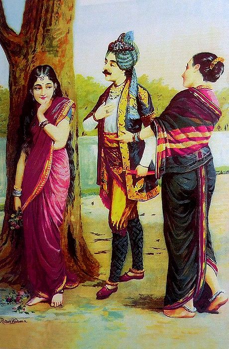 Dushyanta and Shakuntala - Shop Online