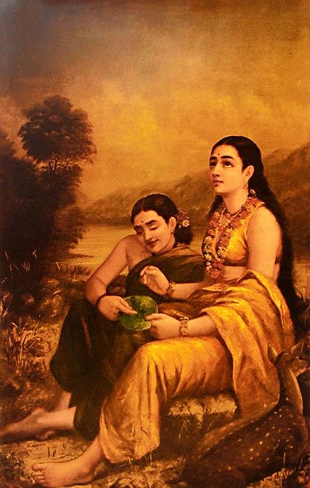 Shakuntala's Love Letter to her Royal Lover Dushyanta