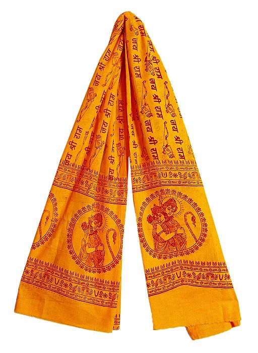 Angavastram, with Jai Sri Ram Print