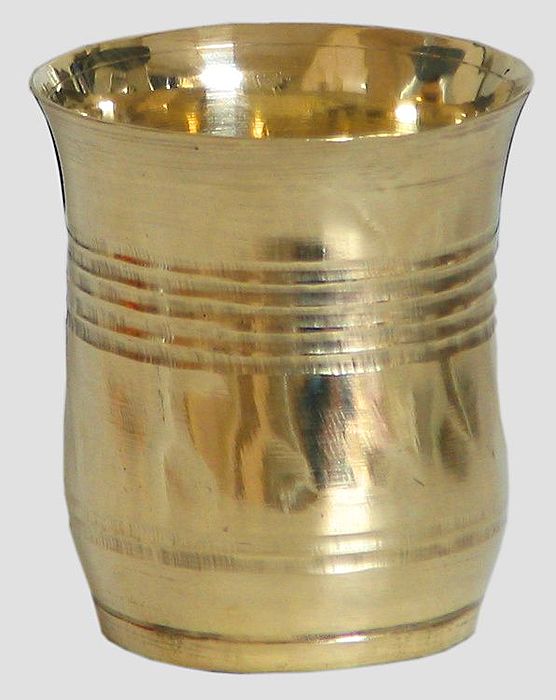 Puja Glass for Sacred Water or Milk