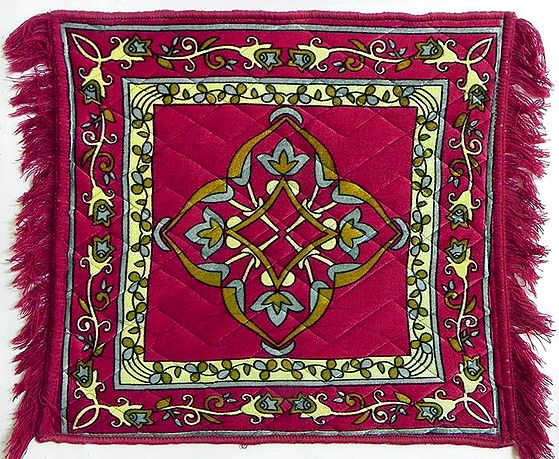 Red Velvet Ritual Mat