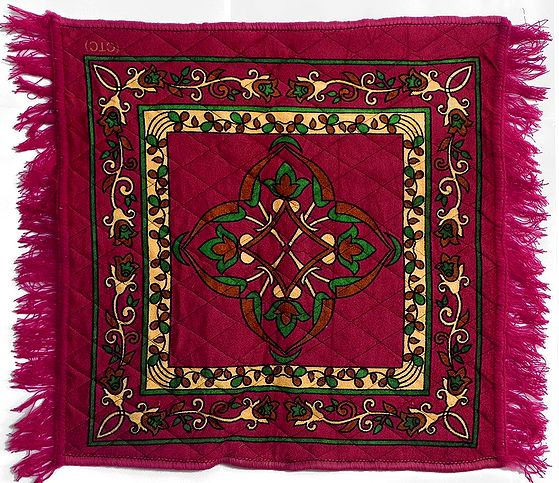 Red Velvet Ritual Mat