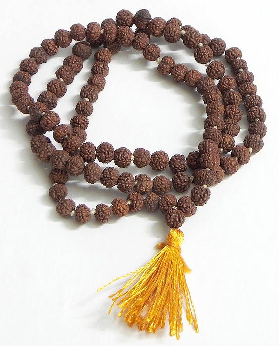Japa Mala or Prayer Mala with 108 Rudraksha Beads