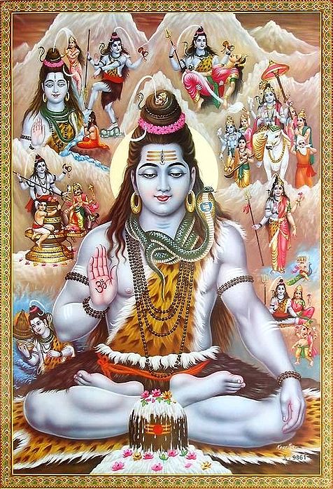 Lord Shiva and His Different Forms