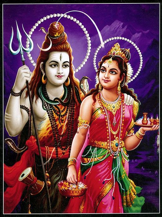 Shiva and Parvati