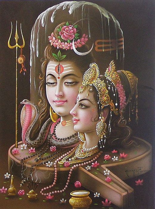 Shiva and Parvati