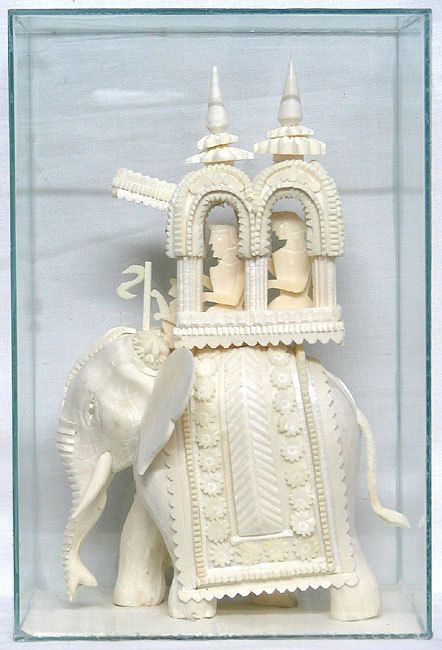 Decorated Indian Elephant