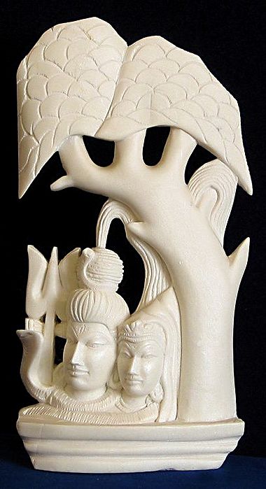 Shiva Parvati under a Tree