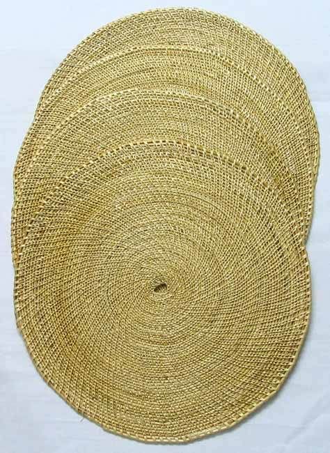 Plain Hand Woven Table Mats