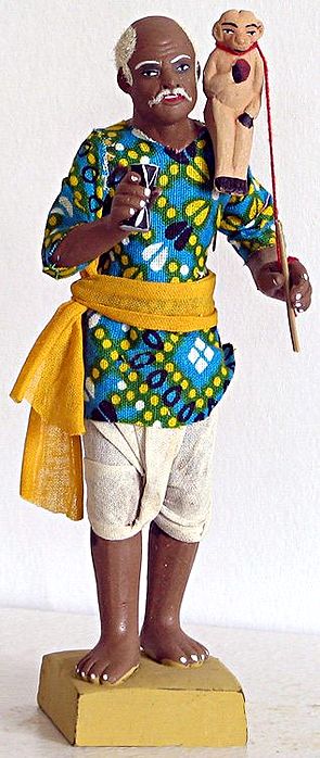 Madari - Roadside Entertainer with Dancing Monkey