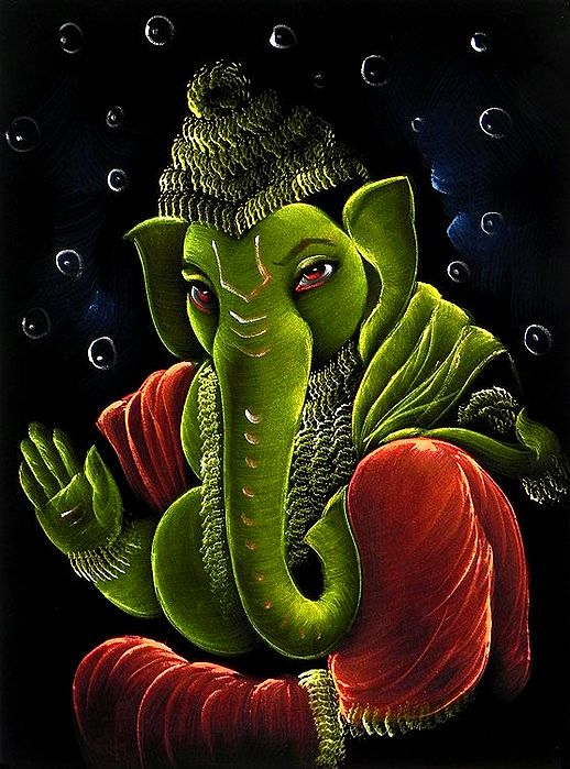 Green Ganesha