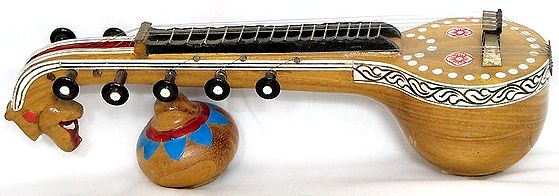 Veena Model - Wood - 10.5 x 3 x 2.5 inches